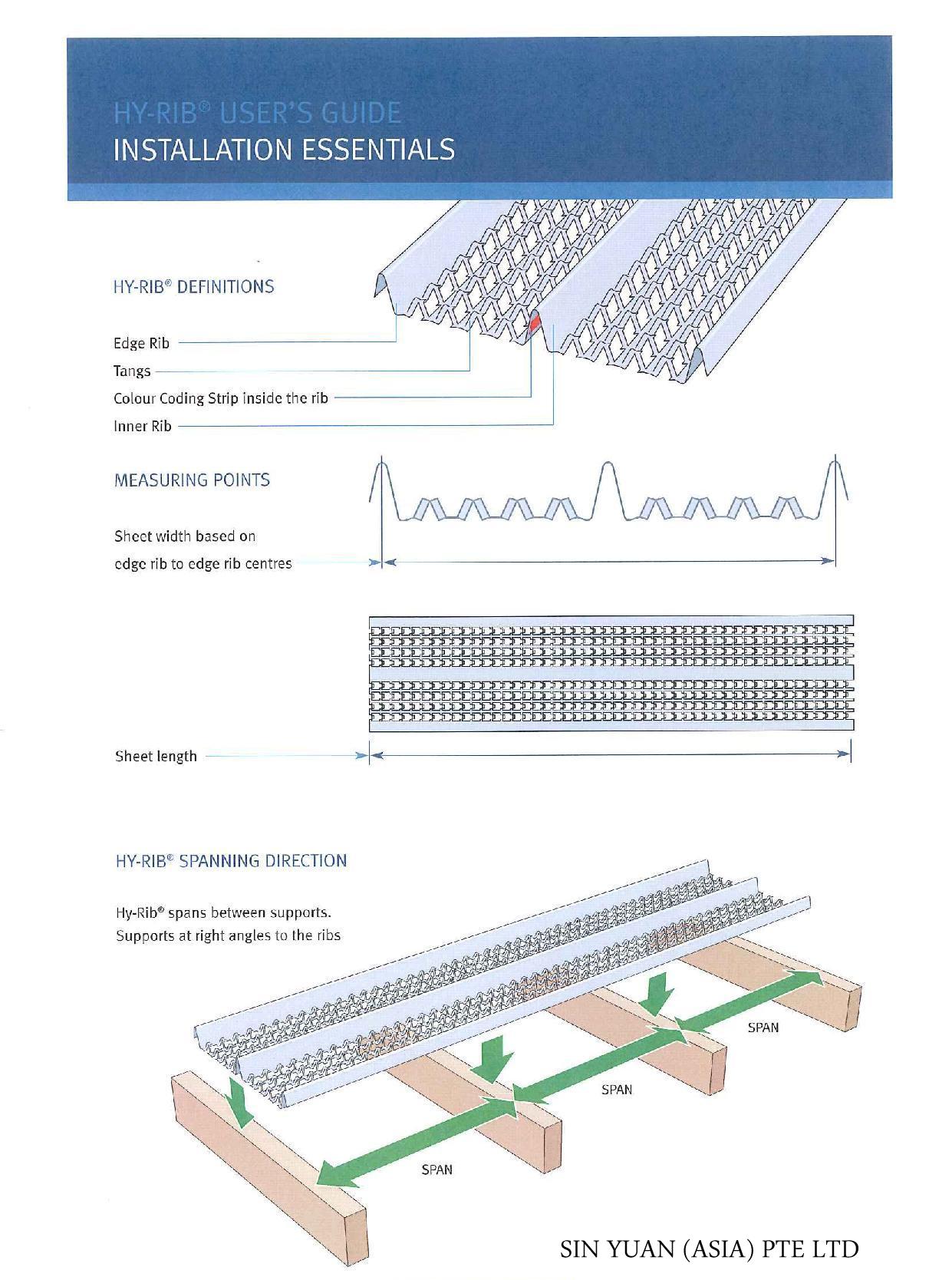Galvanised Hy-Rib - Architectural - Products